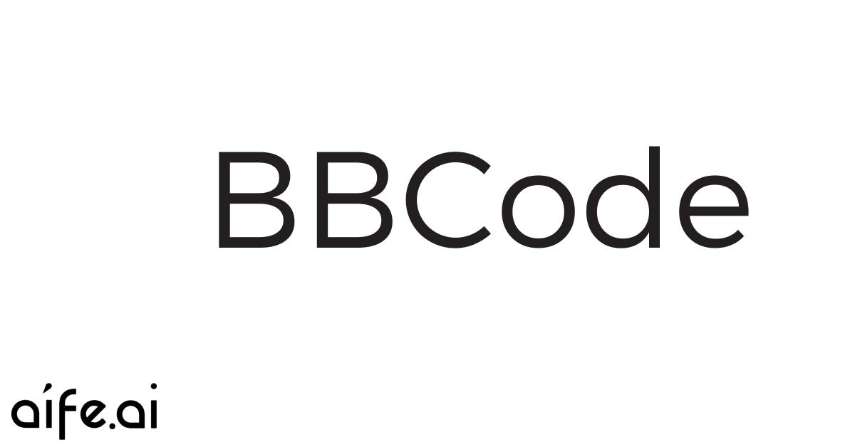 Support: Footprint: BBCode